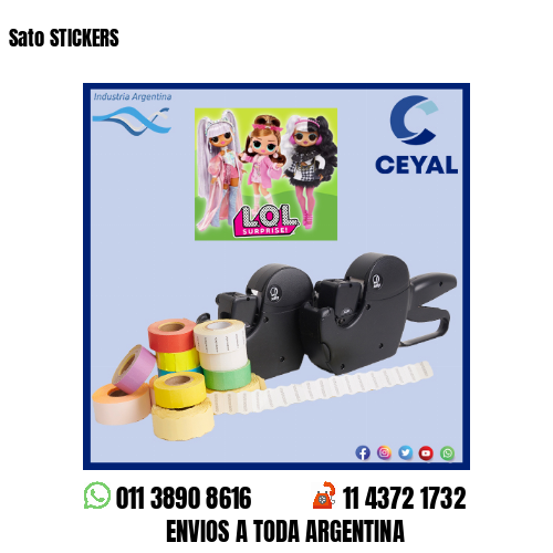 Sato STICKERS | Imprimir Zebra con placa de red (ethernet)