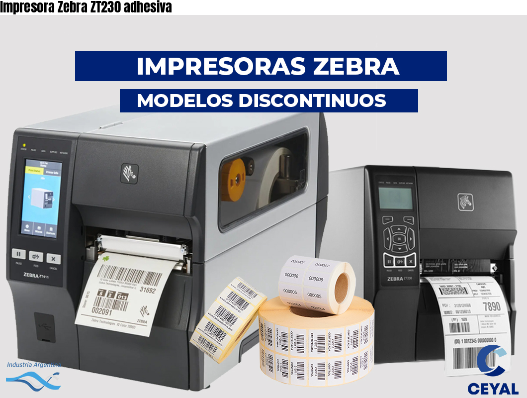 Impresora Zebra ZT230 adhesiva | Imprimir Zebra con placa de red (ethernet)