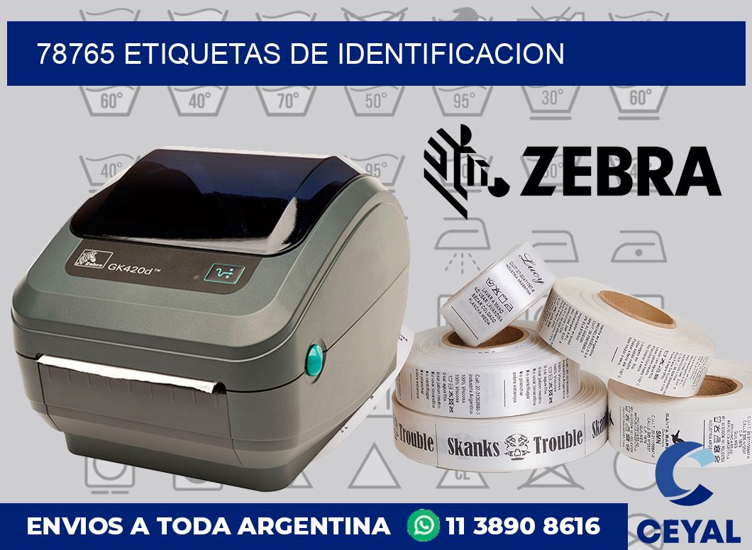 78765 Etiquetas de identificacion | Imprimir Zebra con placa de red ...