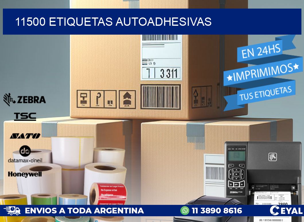 11500 ETIQUETAS AUTOADHESIVAS | Imprimir Zebra con placa de red (ethernet)