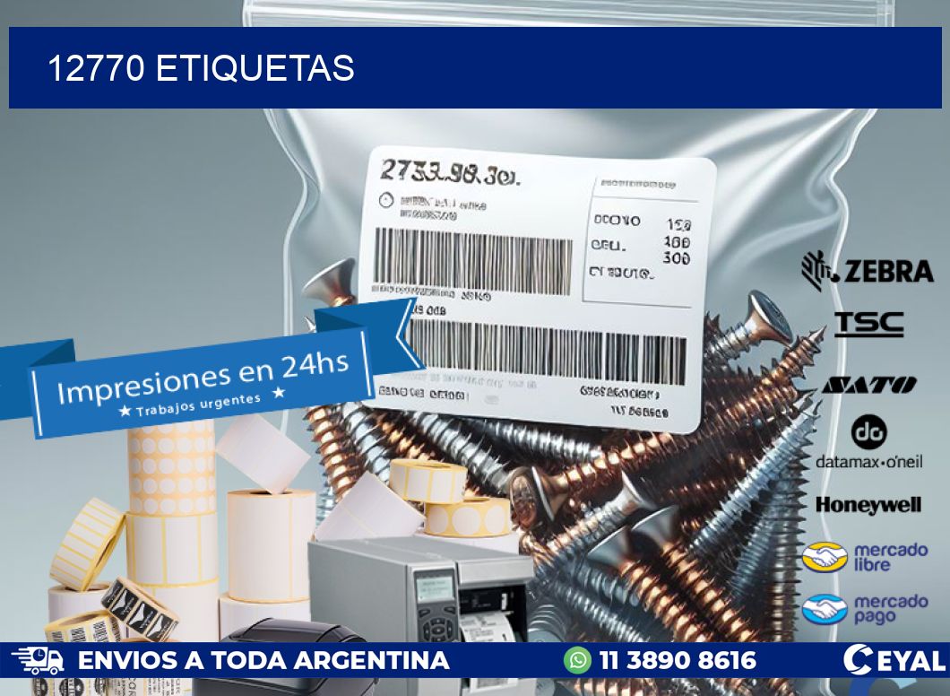 12770 ETIQUETAS | Imprimir Zebra con placa de red (ethernet)
