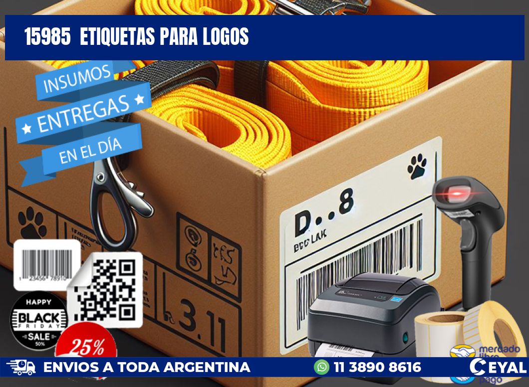 15985 ETIQUETAS PARA LOGOS | Imprimir Zebra con placa de red (ethernet)