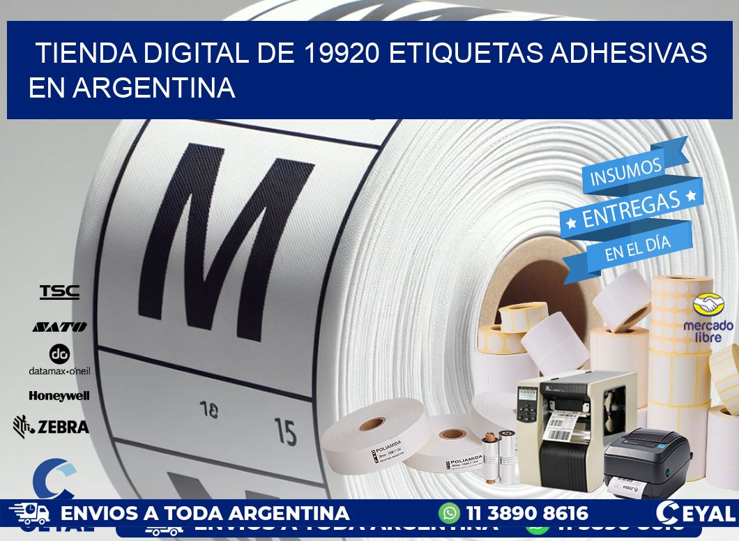 Tienda Digital de 19920 Etiquetas Adhesivas en Argentina | Imprimir ...
